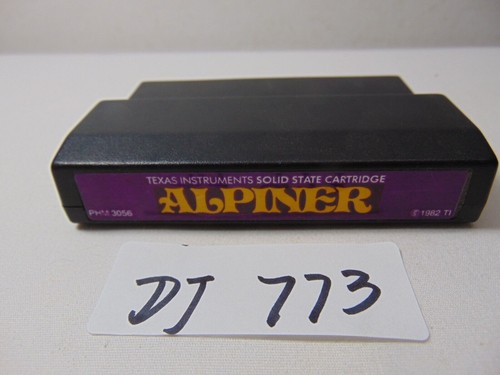 Texas Instruments TI 99/4A Computer Game Cartridge & Book Alpiner | eBay