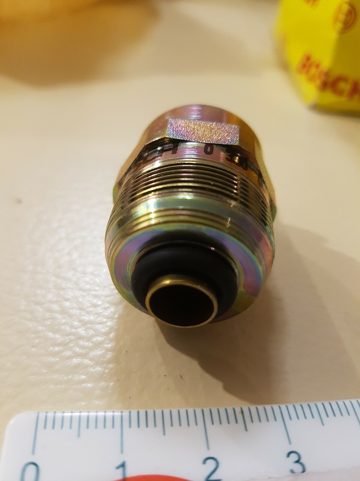 BOSCH 24v FUEL STOP CUT OFF SOLENOID SWITCH VALVE NOS 0330001047 ...