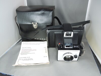 Vintage Super Colorpack IV Polaroid Land Camera In Case with ...