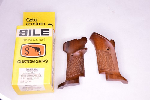 TARGET pistol grips for HIGH STANDARD Gun Parts NEW! RARE GRIPS GREAT ...