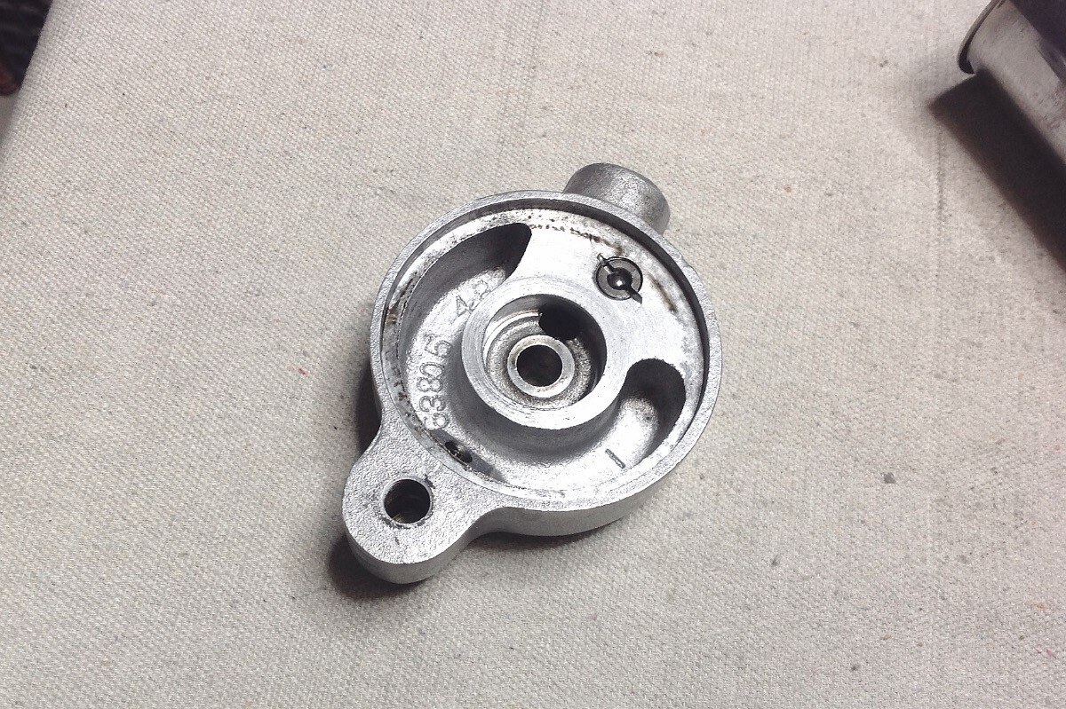 Harley Panhead Oil Filter Components, OEM Cap Casting #63805-48 ...