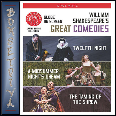 SHAKESPEARE - GREAT COMEDIES - LIMITED EDITION COLLECTION *BRAND NEW ...