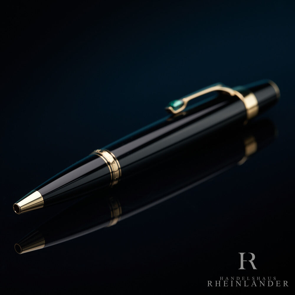 Montblanc Boheme Vert Gold Line Kugelschreiber Kuli Ballpoint Pen ID ...