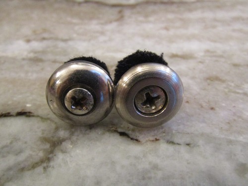 BC RICH STRAP BUTTONS - 1 PAIR with SCREWS FROM BRONZE MOCKINGBIRD in ...