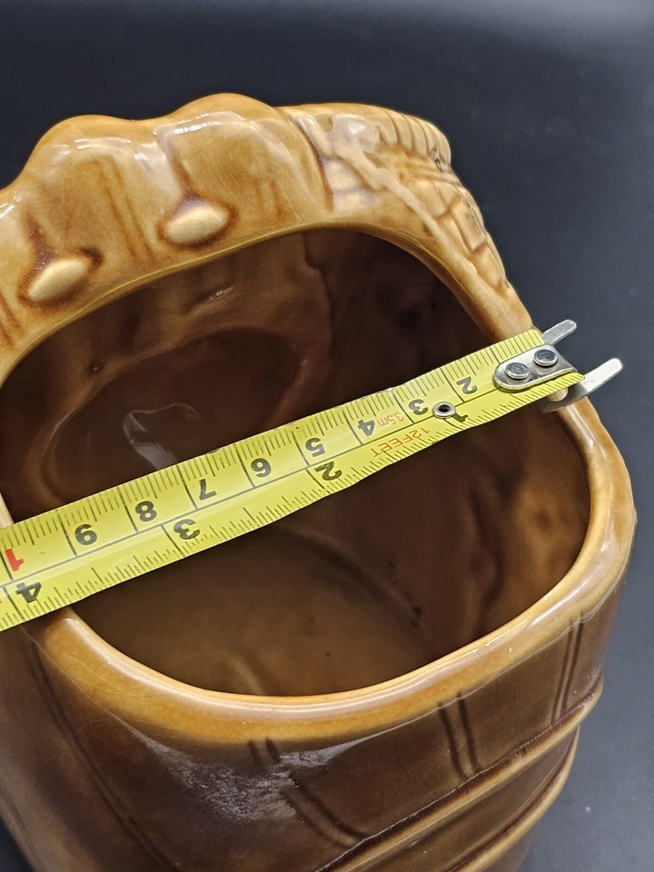 Relpo Baseball Glove And Ball Planter Ceramic Vtg T1006 Pen Holder ...