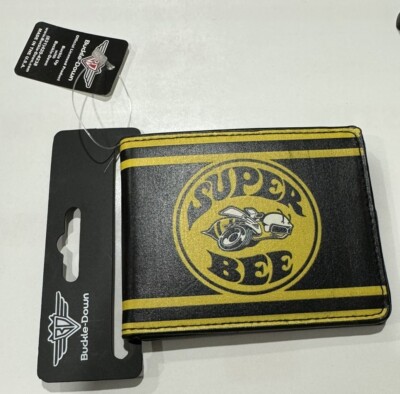 Wallet Dodge Super Bee Black Buckle Down Licensed Brand Black | eBay