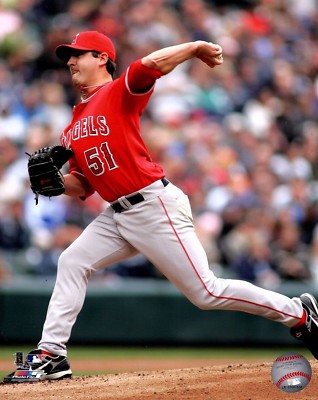 Joe Saunders Los Angeles Angels MLB Licensed Unsigned Glossy 8x10 Photo ...