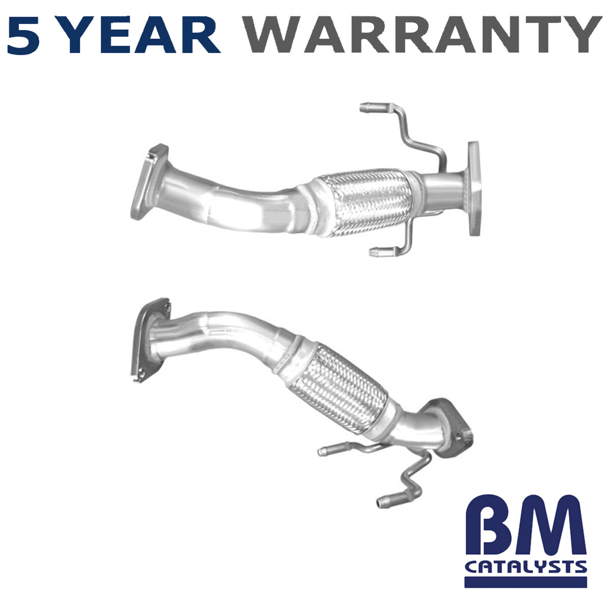BM Front Exhaust Pipe Euro 5 Fits Kia Soul 2009-2013 1.6 CRDi ...