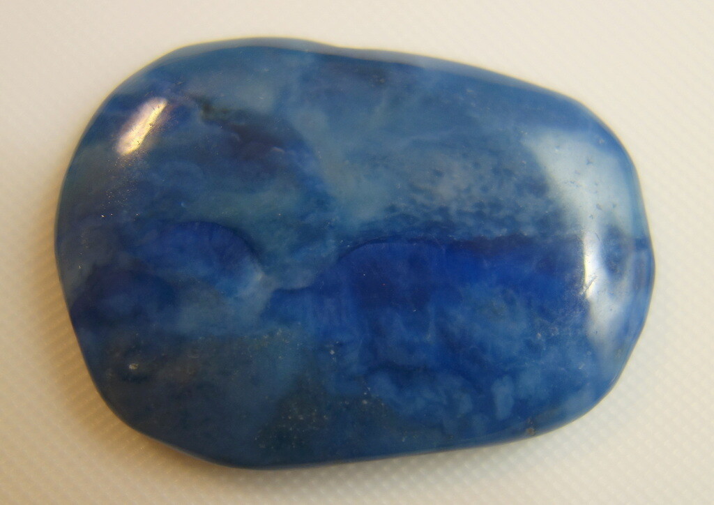 Dianite Polished Blue Palm Stone ~ A Grade | eBay