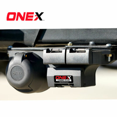 12 pin flat 7pin round trailer sockets + x2 50Amp Anderson plug ...