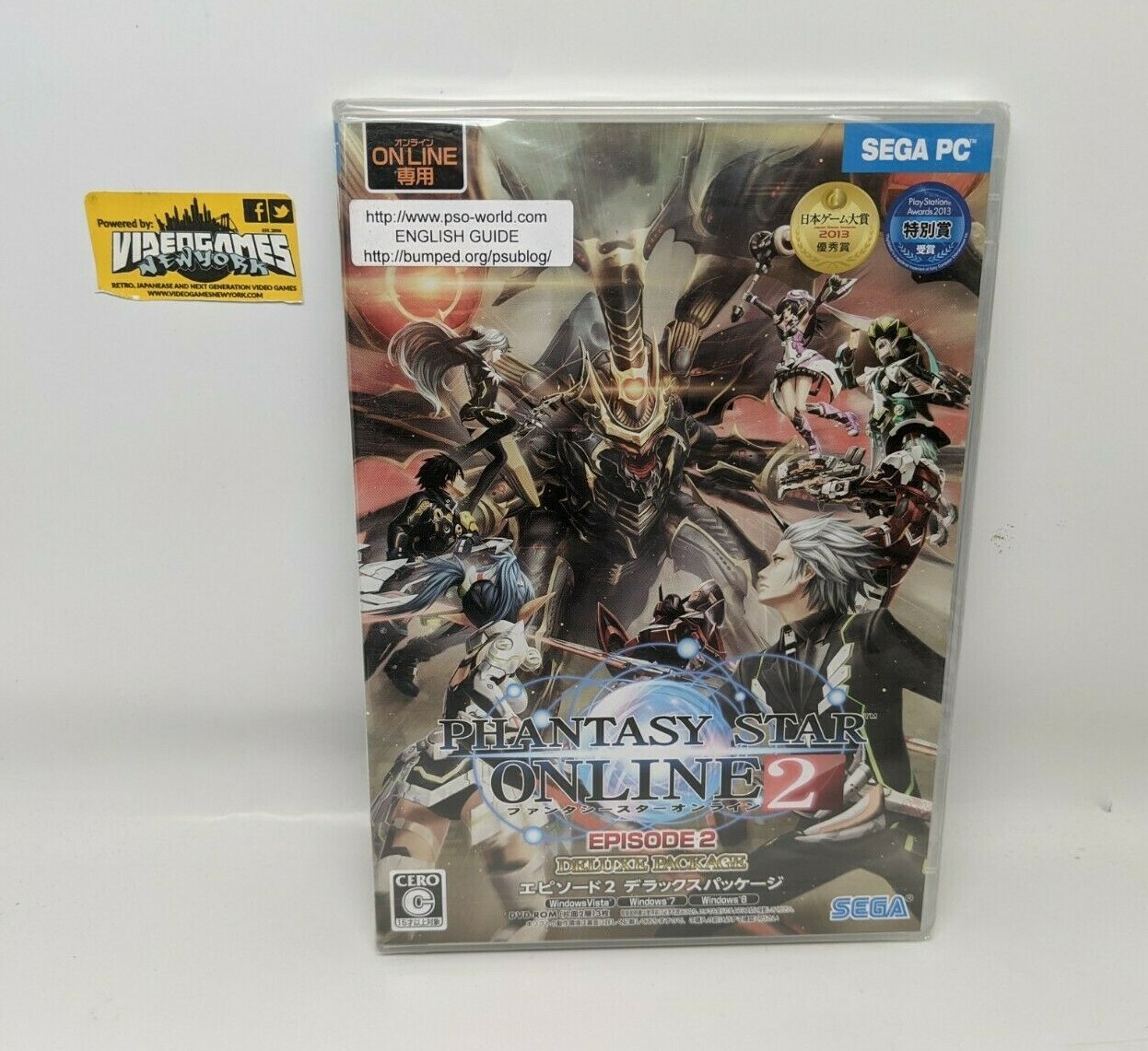 PC Phantasy Star Online 2 Episode 2 Deluxe Package New Factory sealed ...