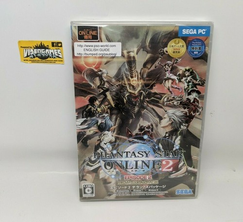 PC Phantasy Star Online 2 Episode 2 Deluxe Package New Factory sealed ...