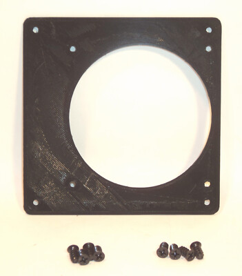 92mm to 120mm SIDE OFFSET Fan Adapter Converter change mounting PC ...