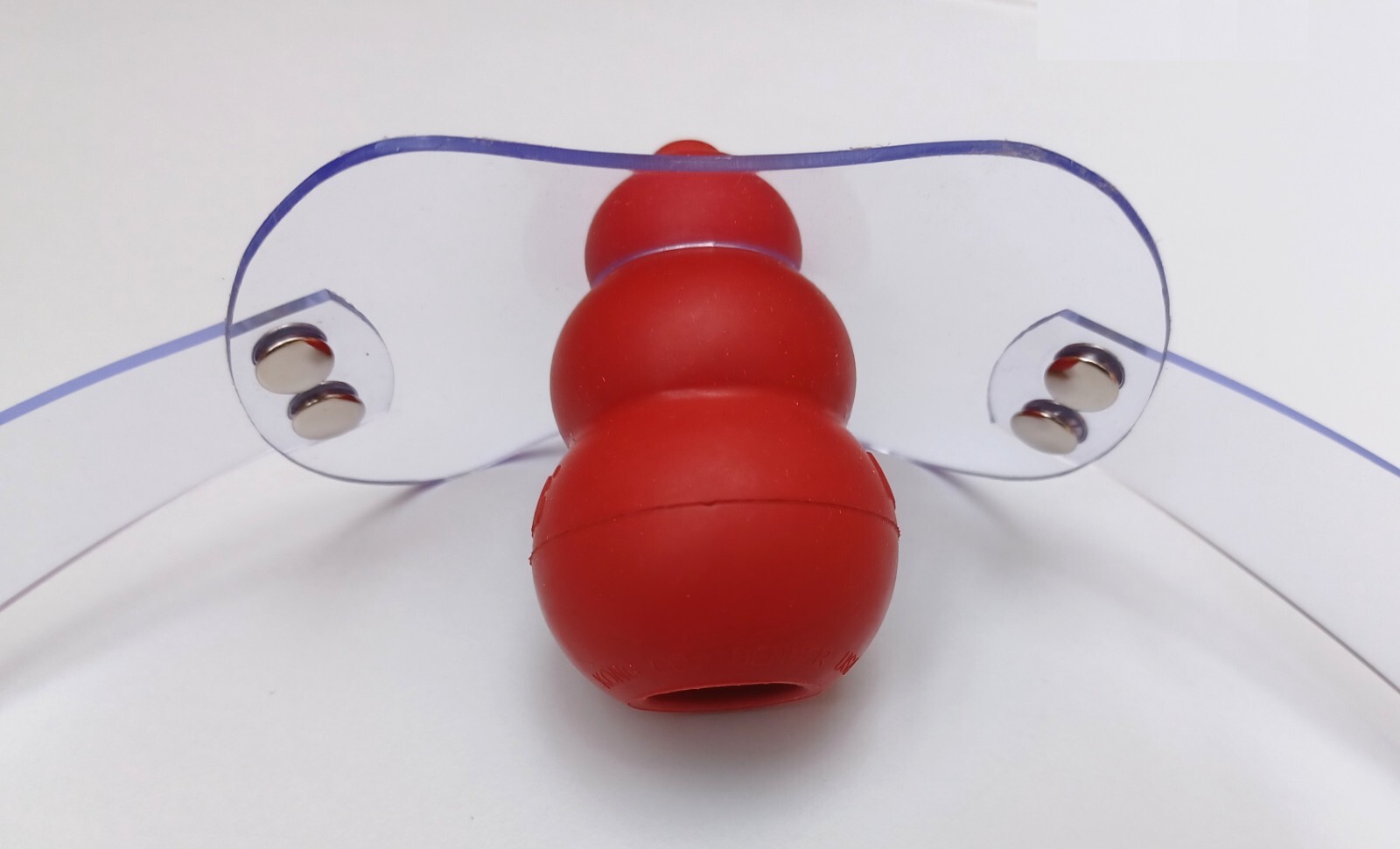 Clear PVC Face Mask with Rubber Gag for BDSM/Bondage/Roleplay | eBay UK