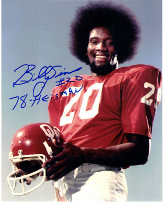 Billy Sims Authentic Signed 8x10 Football Photo Autographed, 1978 ...