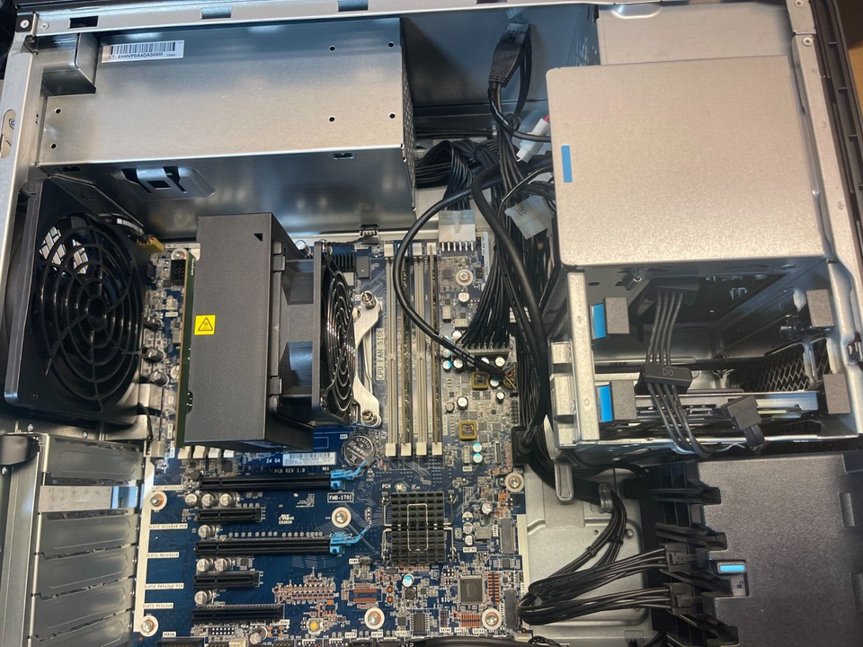 HP Z4 G4 Workstation, Xeon W-2123, 16GB RAM 512GB SSD DVD WIN 11 PRO ...