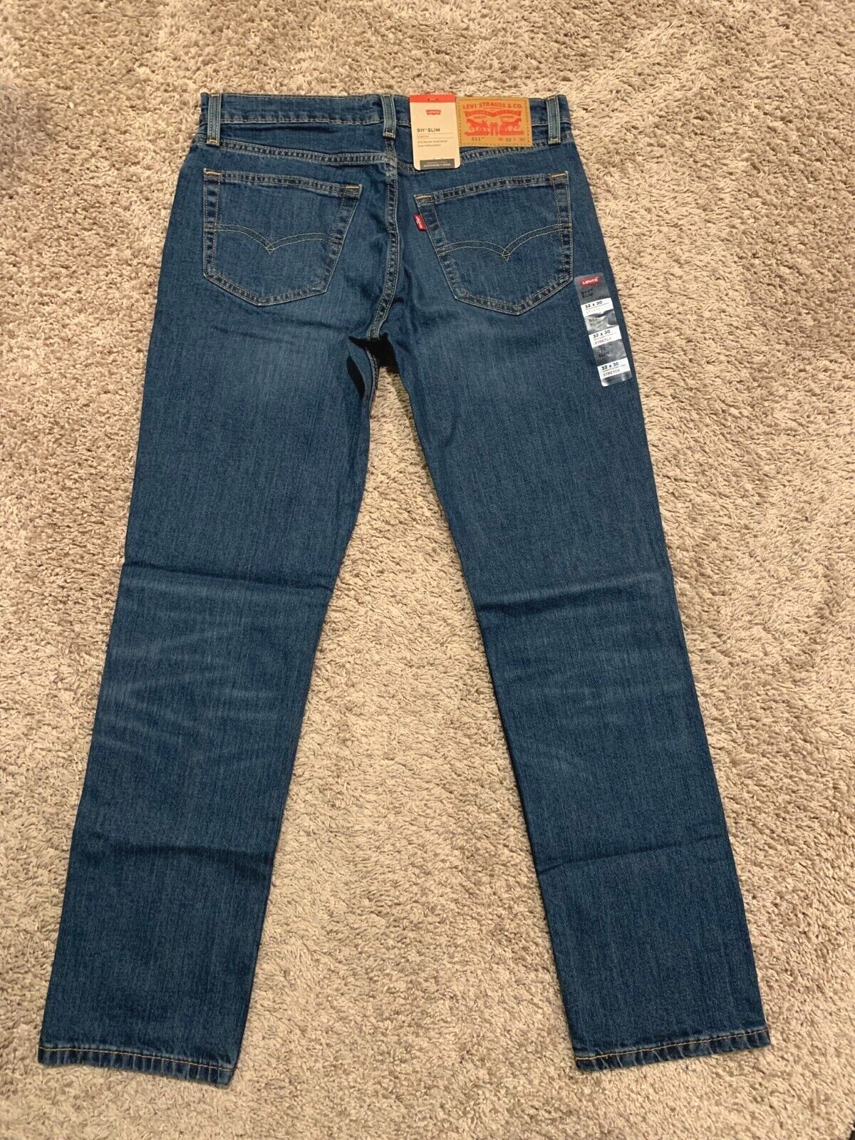 Levi's 511 Slim Fit Jeans WStretch Blue Men's Sizes NWT MSRP$69.50 511 ...