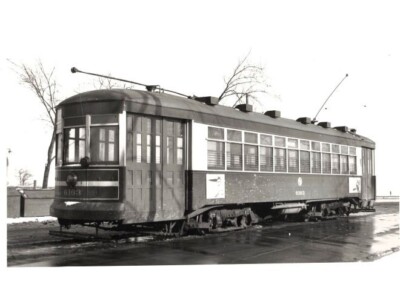 CTA STREETCAR TROLLEY #6163 PHOTO 10" X 8" | eBay