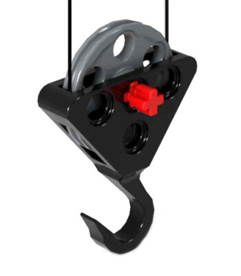 Lego METAL Technic Hook (large,black,crane,tow,truck,clasp,link,cord ...