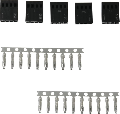 5 Set Female 4-Pin PWM Fan Connector Kit - 5Pcs 4 Pin 4Pin PWM Fan ...