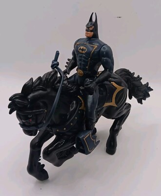 1994 kenner Legends Of Batman Dark Rider Batman Stallion Figure*no ...