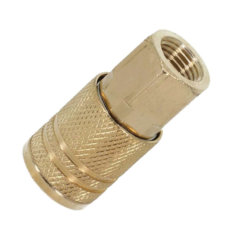 2Pcs 1/4" NPT Female Air Compressor Hose Fittings Quick Connectors ...