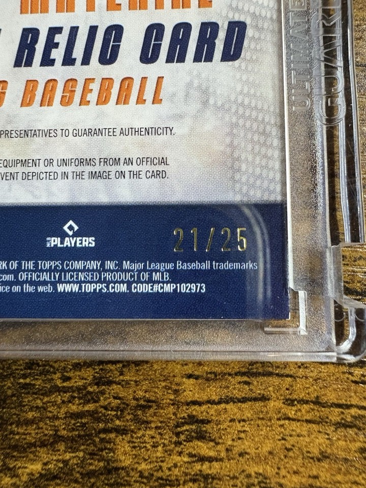 2025 Topps Series 2 Dual Auto Relic Colt Keith And Jace Jung 21/25 | eBay