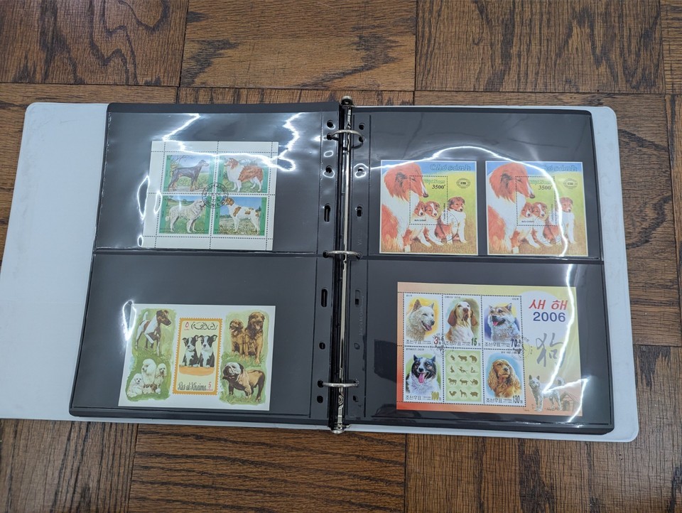 (Lot of 864 Stamps) Dogs (Animals) #1 Stamp Collection Album Lot | eBay