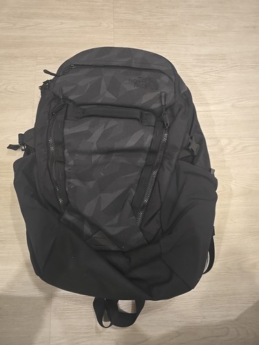 The North Face Black Fall Line Backpack Laptop Bag Hiking Travel | eBay