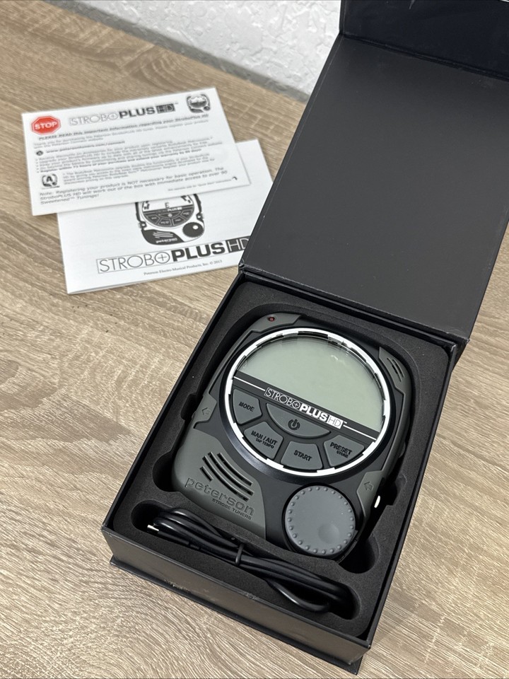 Peterson StroboPlus HD SP-1 Strobe Tuner – Brand New Never Used | eBay