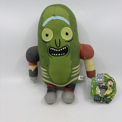 New 12” Pickle Rick Exo Suit Rick And Morty Soft Plush Official ...