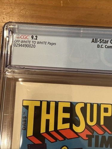 All-Star Comics #70 CGC 9.2 OW to W Pages First Full Appearance of The ...