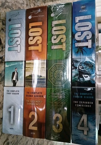 LOST Complete Seasons 1 2 3 4 ABC TV Series DVD Box Set Lot 1-4 TV Show ...