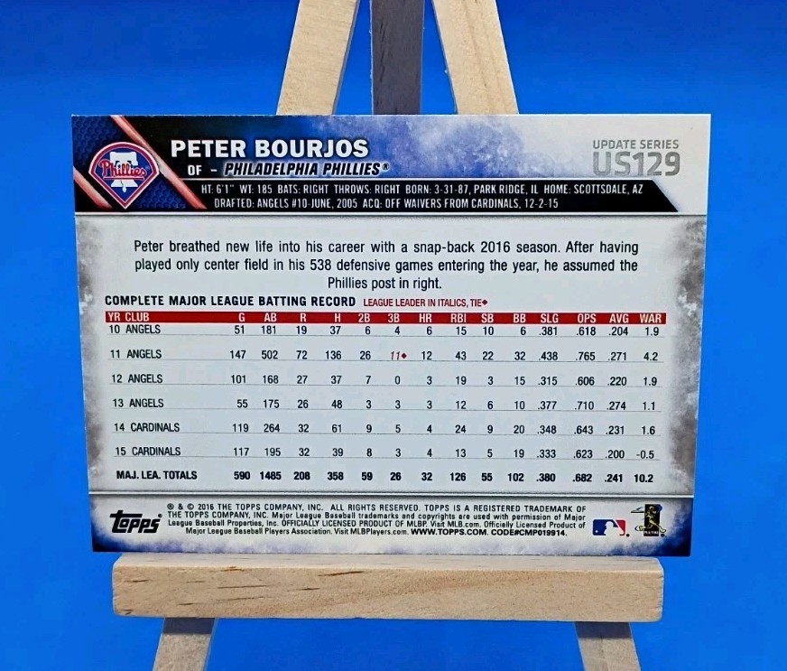2016 Topps Update Series - Peter Bourjos #US129 | eBay