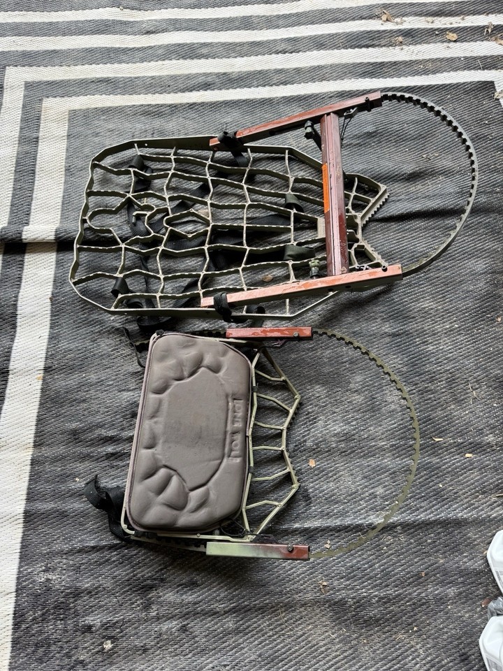 Lone Wolf Alpha Hand Climber Climbing Treestand | eBay