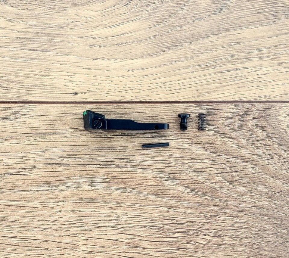 NEW Heritage Rough Rider Adjustable Green Rear Fiber Optic Sight ...