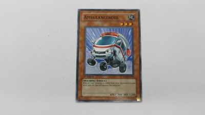 AMBULANCEROID MONSTER CARD YSDS-EN018 1ST EDITION COMMON YUGIOH LP | eBay