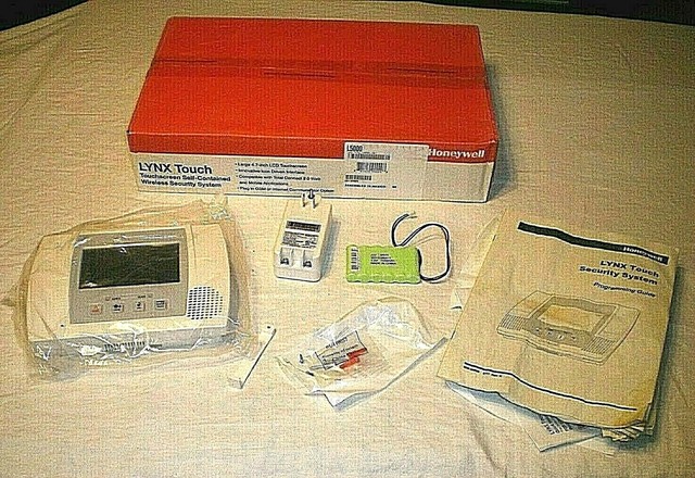 Honeywell Ademco L5000 Lynx Touch Wireless Alarm Keypad (00781410990296 ...