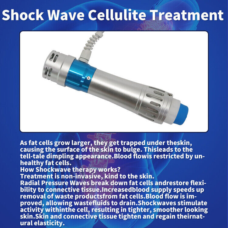 ED Treatment Touch Screen Shockwave Therapy Machine For Muscle Pain ...