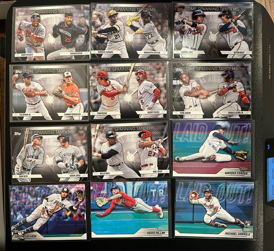 50% off 2023 Topps Series 1 & 2 & Update Inserts ACES, Topps Gold, Time ...