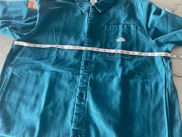 Men's NORTH FACE NWT VALLEY Cotton Jacket Shacket-Blue Coral-XL | eBay