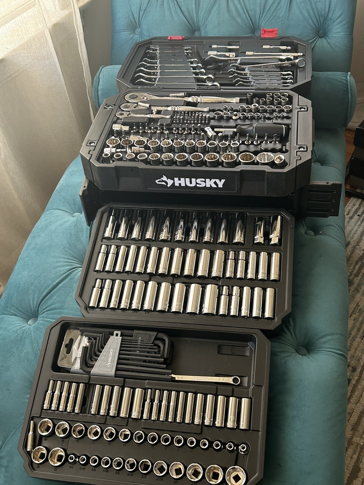 Husky H290MTS 290 Piece Mechanics Tool Set 744110418156| eBay