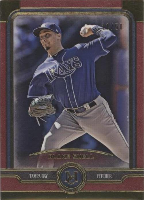 2019 Topps Museum Collection - Blake Snell #90 Ruby /50 for sale online ...