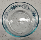 Pyrex Bowl "Turquoise, Blue Pinwheel Floral Design", Vintage | eBay