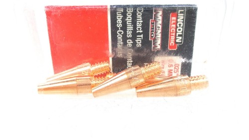 NEW Lincoln Electric Contact Tips Set of 5 KH831 0.6MM Magnum Pro 100L ...