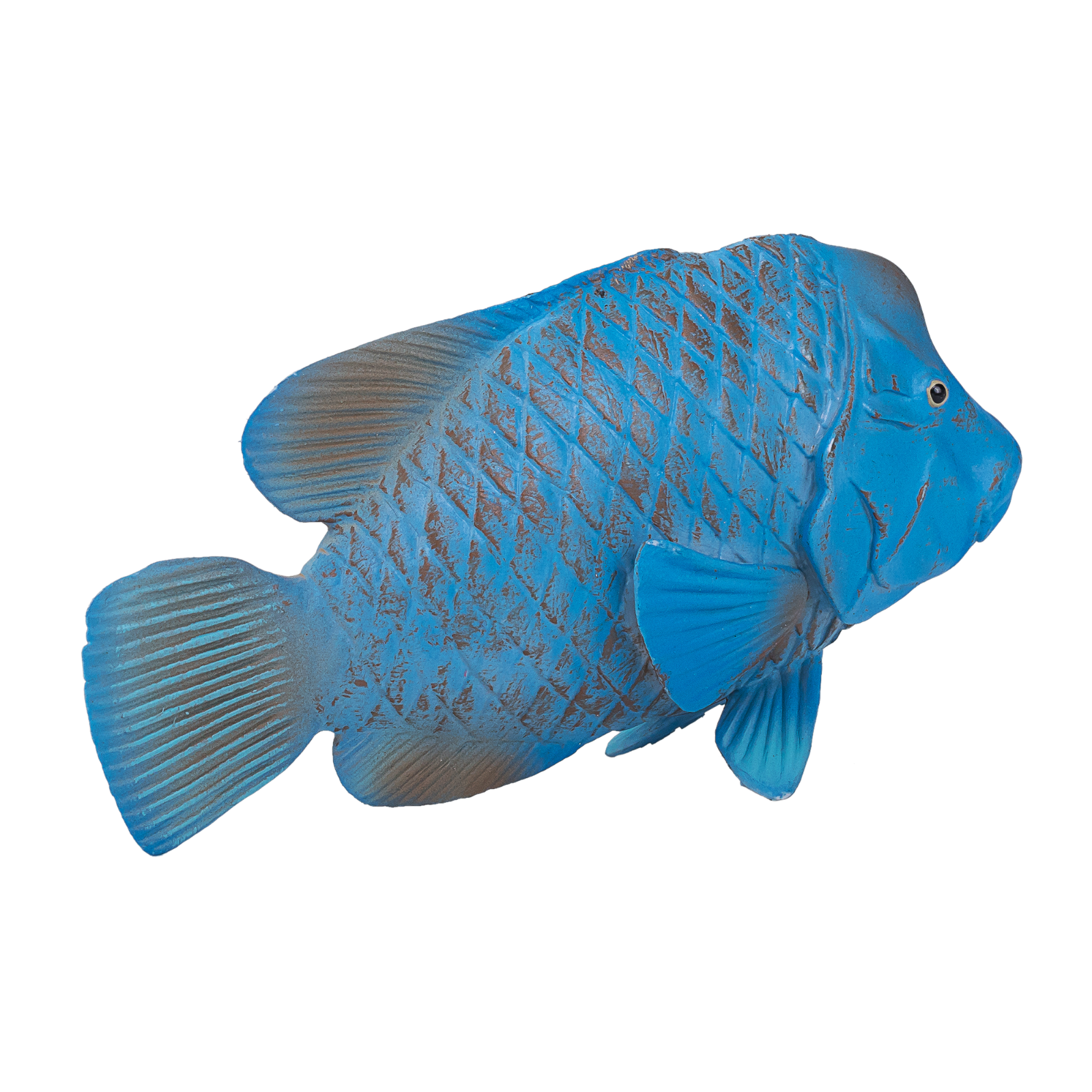 Mojo BLUE GROUPER plastic animal sea toy figure model figurine fish ...