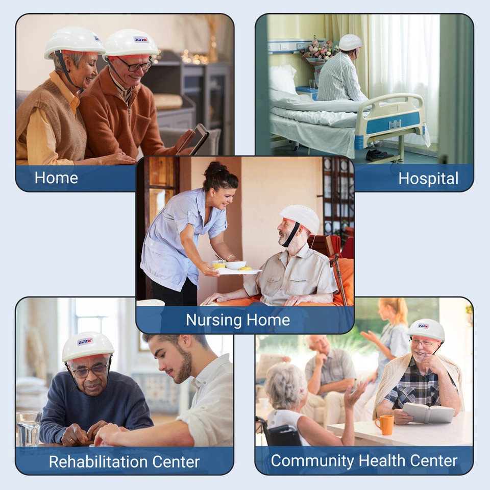 Photobiomodulation Brain Stimulation Helmet NIR Light Therapy for ...