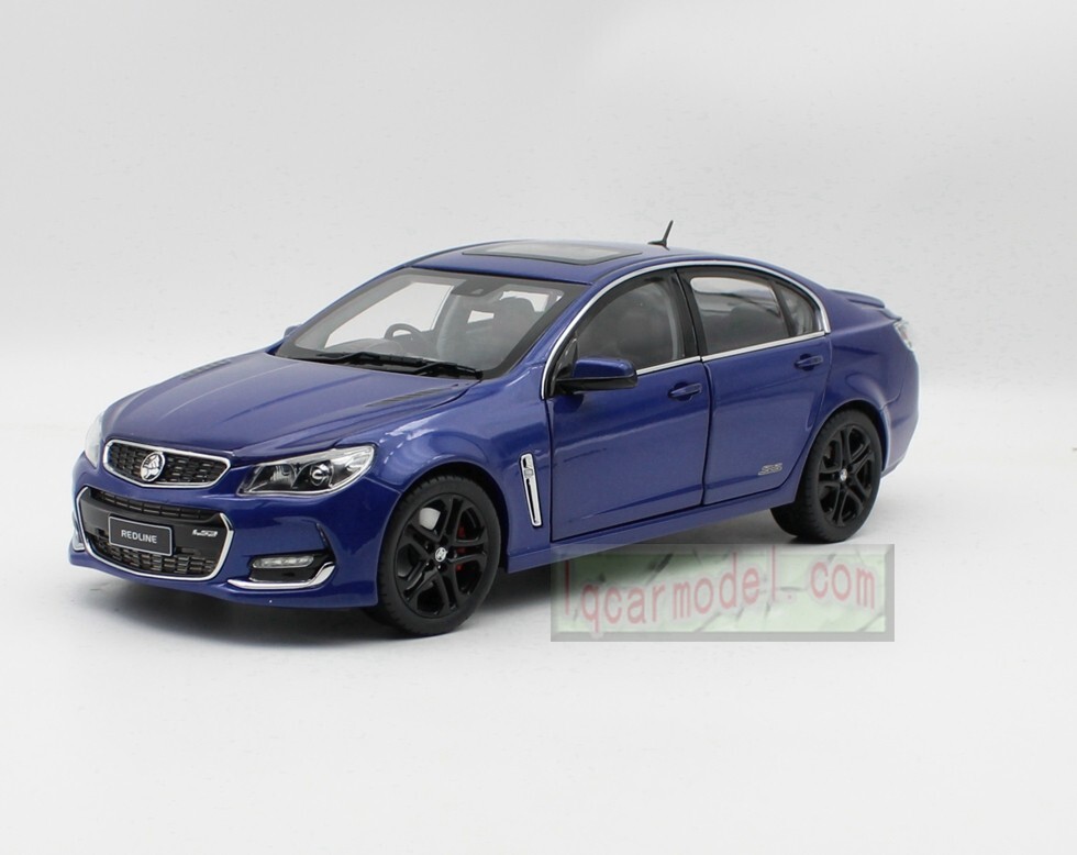 1/18 BIANTE HOLDEN VF COMMODORE SSV REDLINE II SLIPSTREAM BLUE Diecast ...