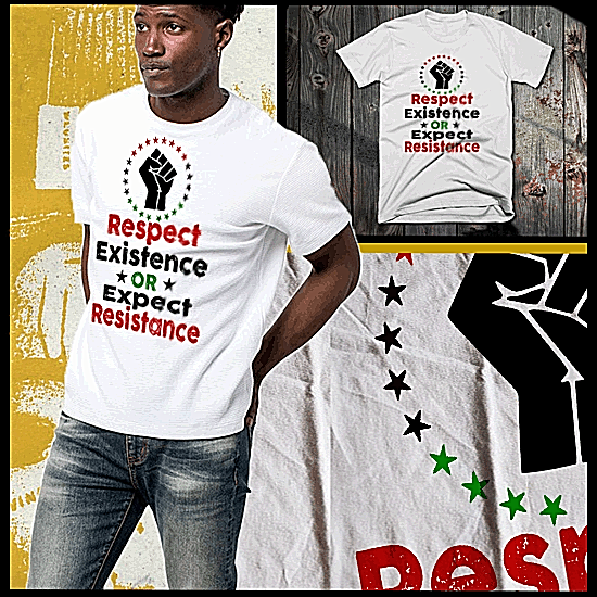 Respect me T-Shirt Black History African Melanin African Pride Freedom ...