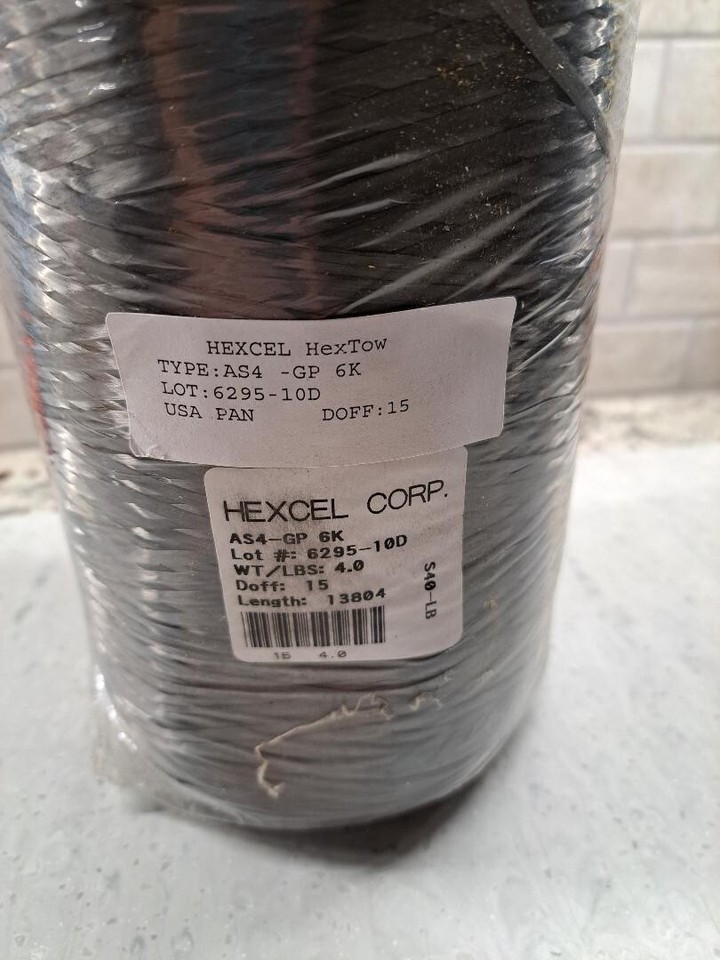 HEXCEL HEXTOW TYPE AS4-GP 6K CARBON FIBER 13,804 FT | eBay